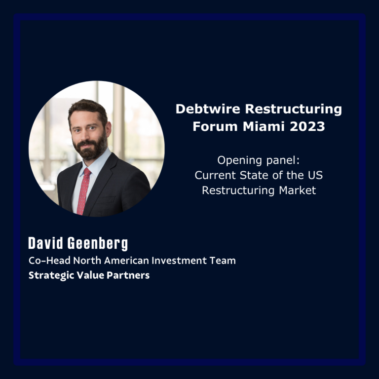 News & Insights - SVP Strategic Value Partners